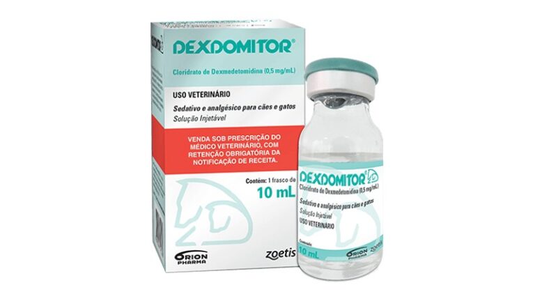Dexdomitor 0,5 mg/ml – frasco 10 ml – Raça Distribuidora
